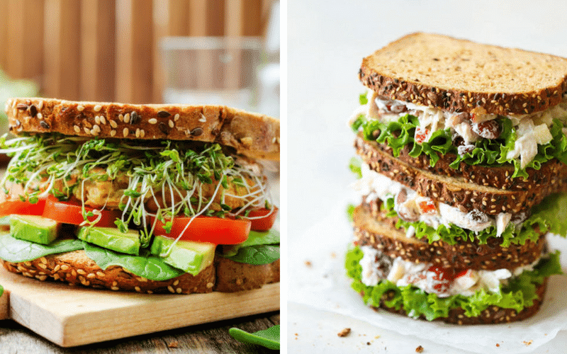 Cómo Preparar un Sandwich Saludable en casa para la Dieta?