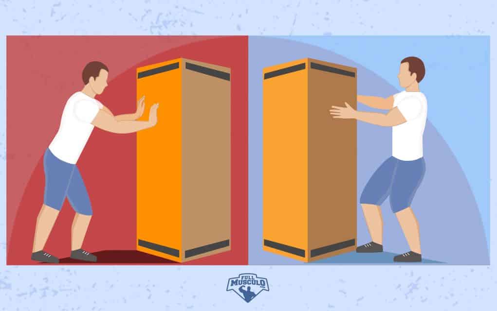 Rutina de Entrenamiento Tirón Empujón para 3 ó 6 días • FullMusculo